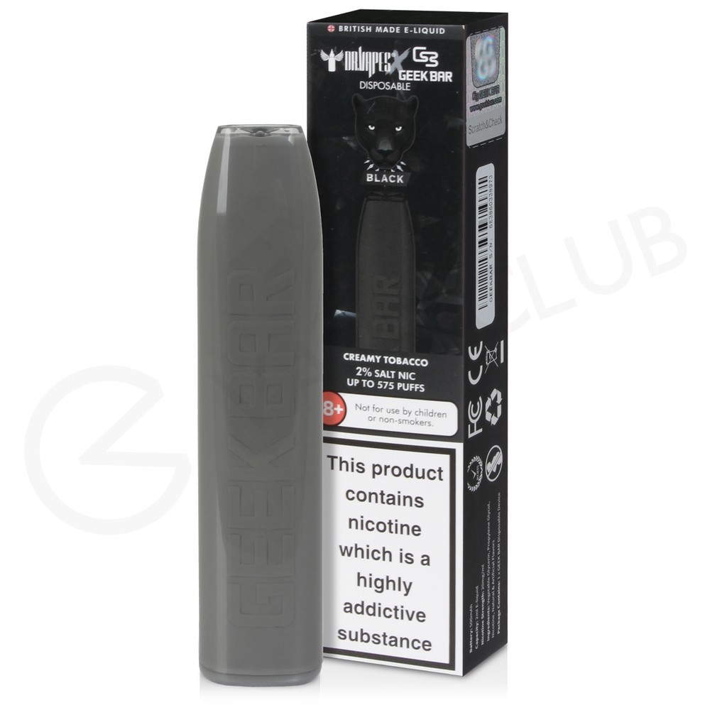 Black Dr Vapes Disposable Vape