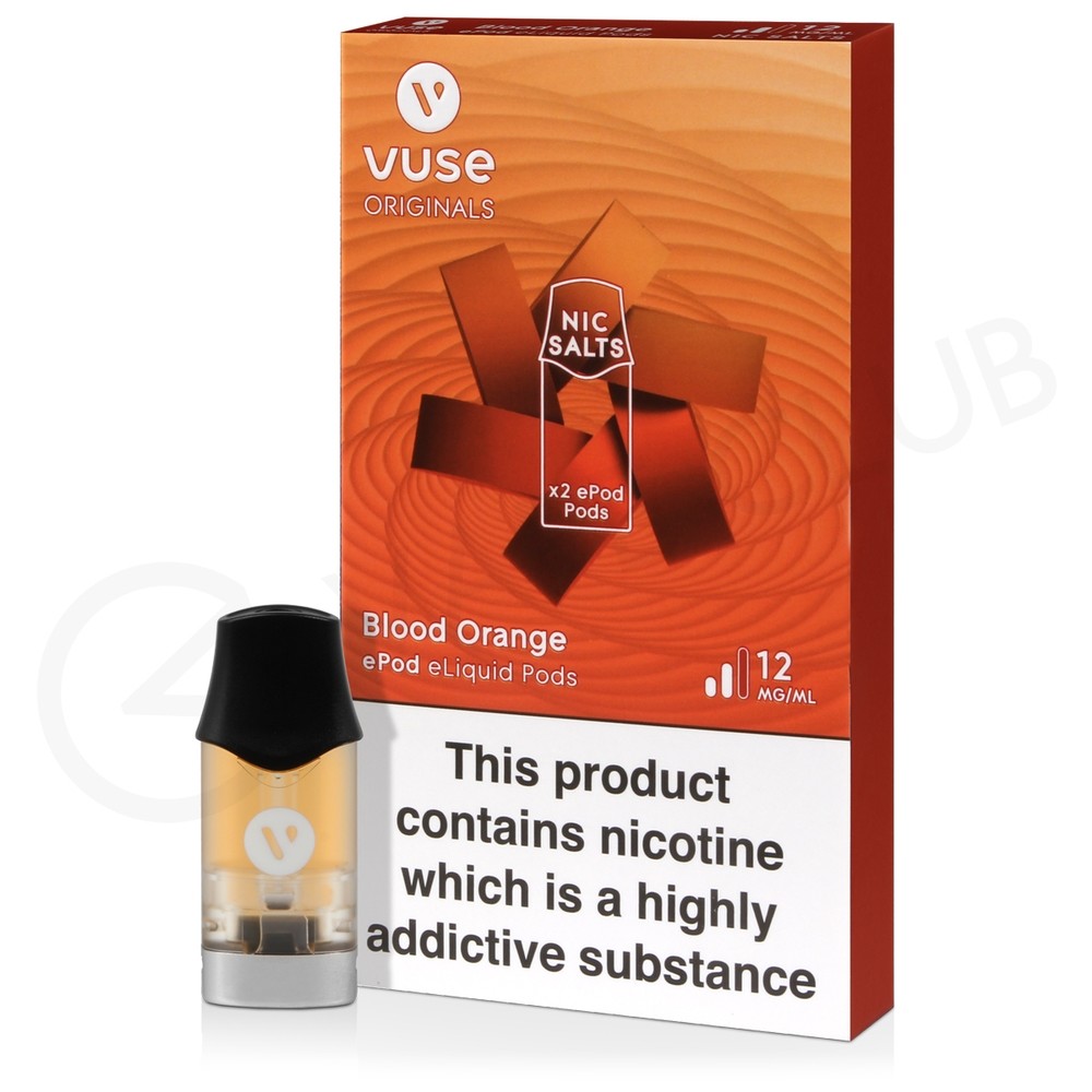 Blood Orange Vuse Prefilled ePod | Pack of Two Blood Orange Vuse Prefilled ePod | Pack of Two