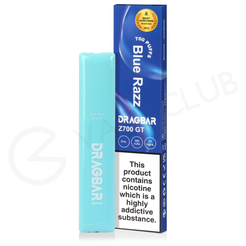 Blue Razz Drag Bar Z700gt Disposable Vape
