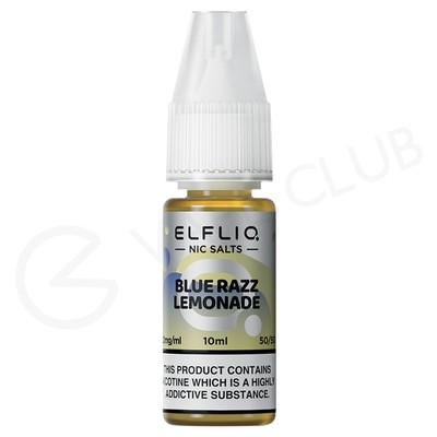 Blue Razz Lemonade Nic Salt E-Liquid by Elf Bar Elfliq