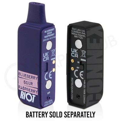 Blueberry Sour Raspberries Riot Connex Prefilled Pod