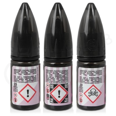 Cherry Fizzle Hybrid Salt E-Liquid by Riot Squad