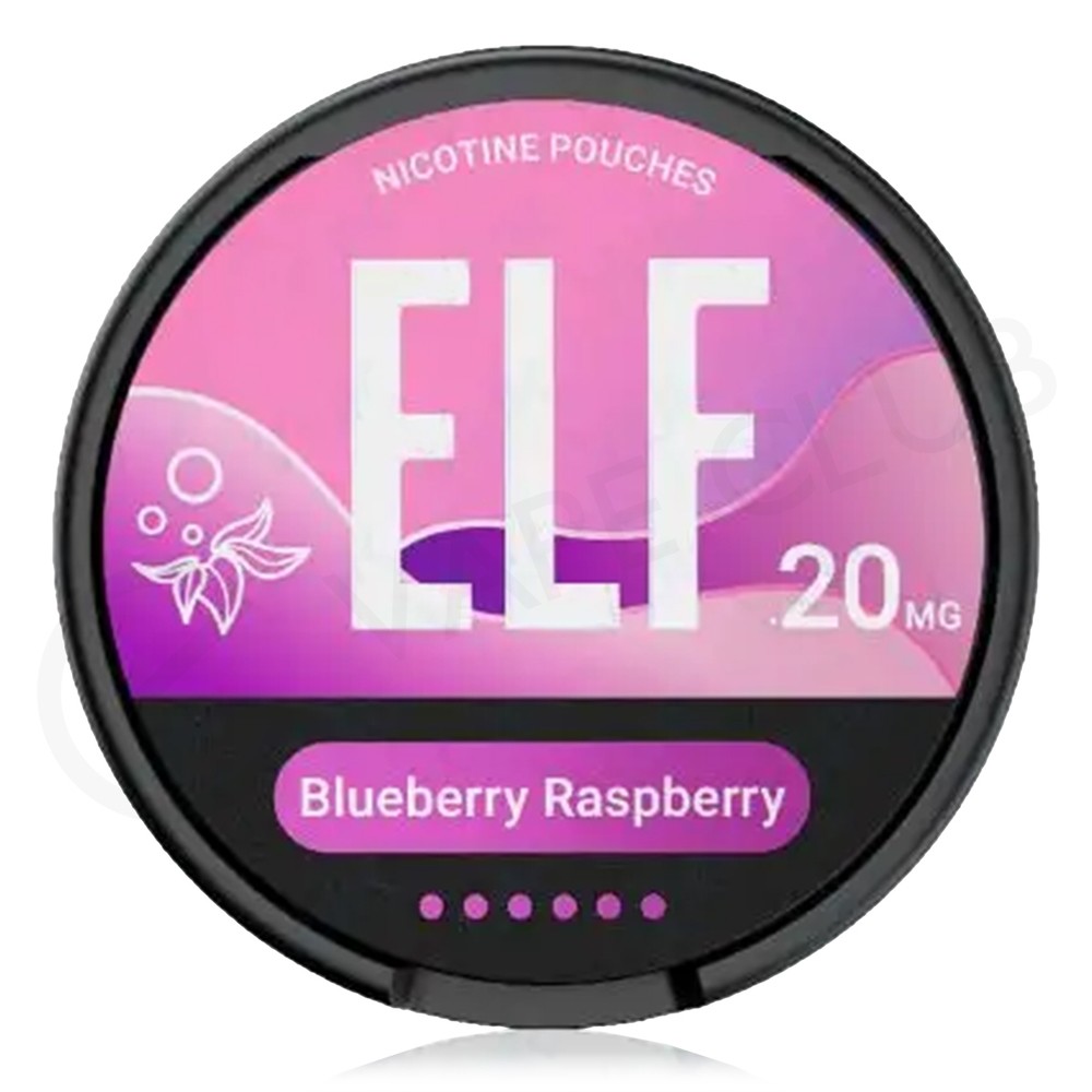 Elf Blueberry Raspberry Nicotine Pouches