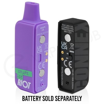 Grape Ice Riot Connex Prefilled Pod