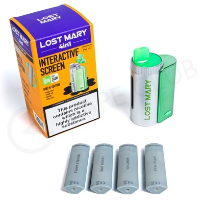 Lost Mary 4 In 1 Vape | 4 Prefilled Pods Included - 3200 Puffs
