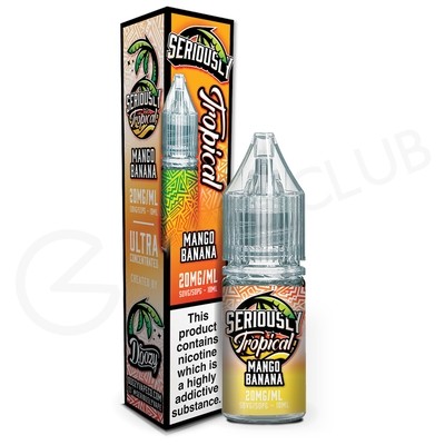 Mango Banana Nic Salt E-Liquid by Seriously Tropical