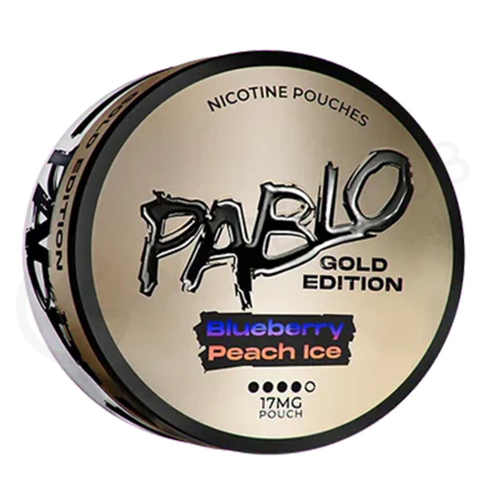 Pablo Gold Blueberry Peach Ice Nicotine Pouches