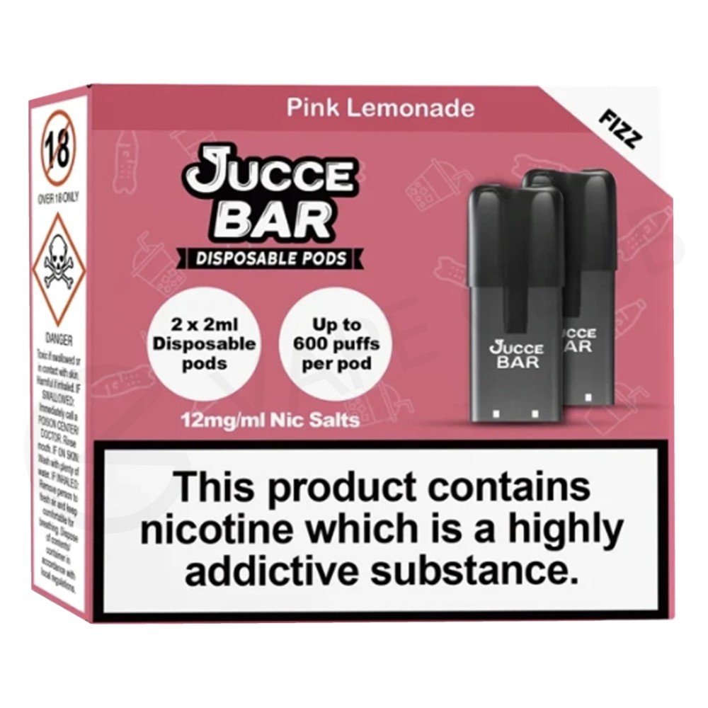 Pink Lemonade Jucce Bar Prefilled Pod