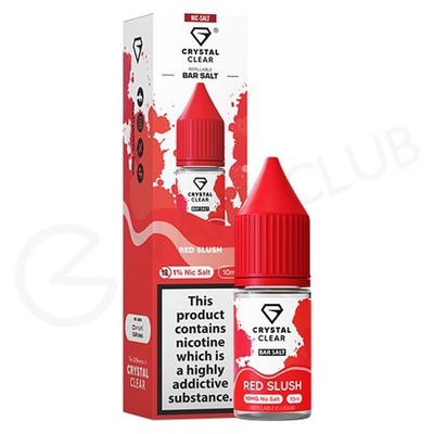 Red Slush Nic Salt E-Liquid by Crystal Clear | 3 for £10 Deal