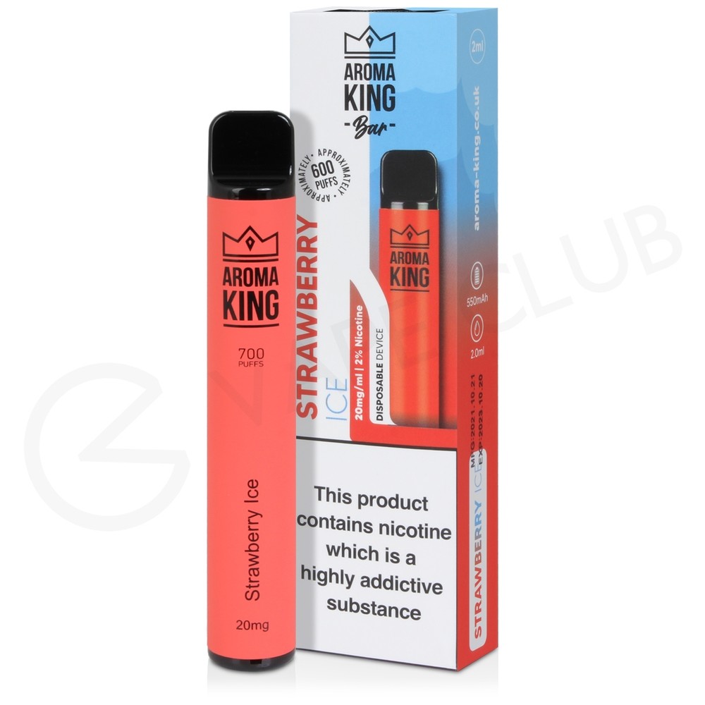 Strawberry Ice Aroma King Disposable Vape