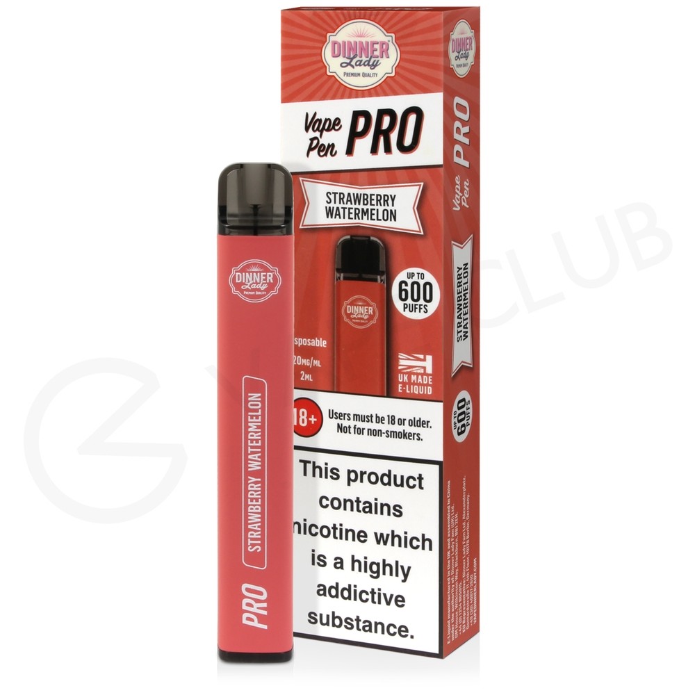 Strawberry Watermelon Dinner Lady Vape Pen Pro Disposable Vape