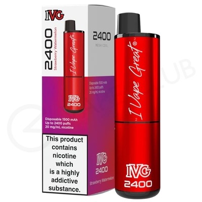Strawberry Watermelon IVG 2400 Disposable Vape