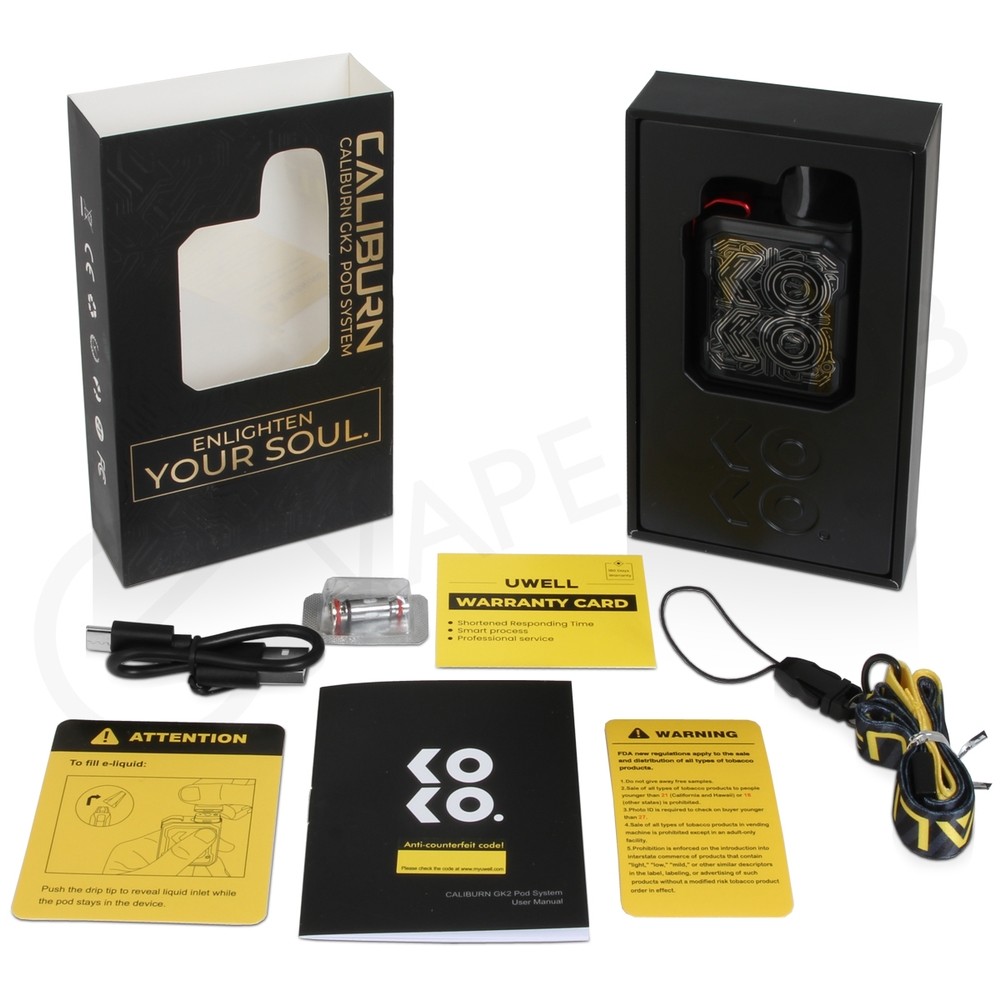 Uwell Caliburn GK2 Pod Vape Kit