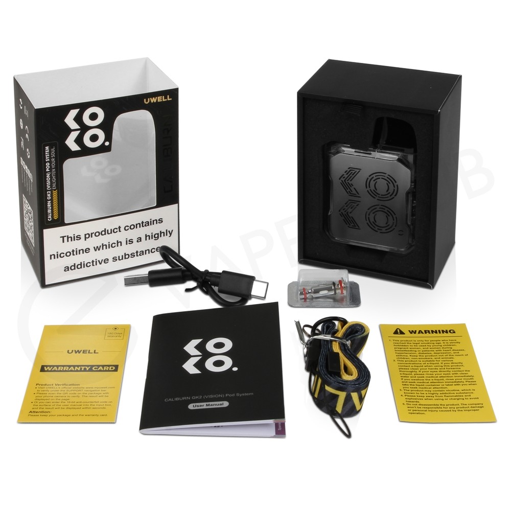 Uwell Caliburn GK2 Vision Vape Kit