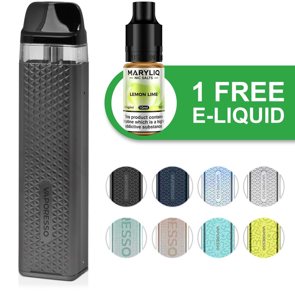 Vaporesso Xros 3 Mini Vape Kit - 2 Free E-Liquids