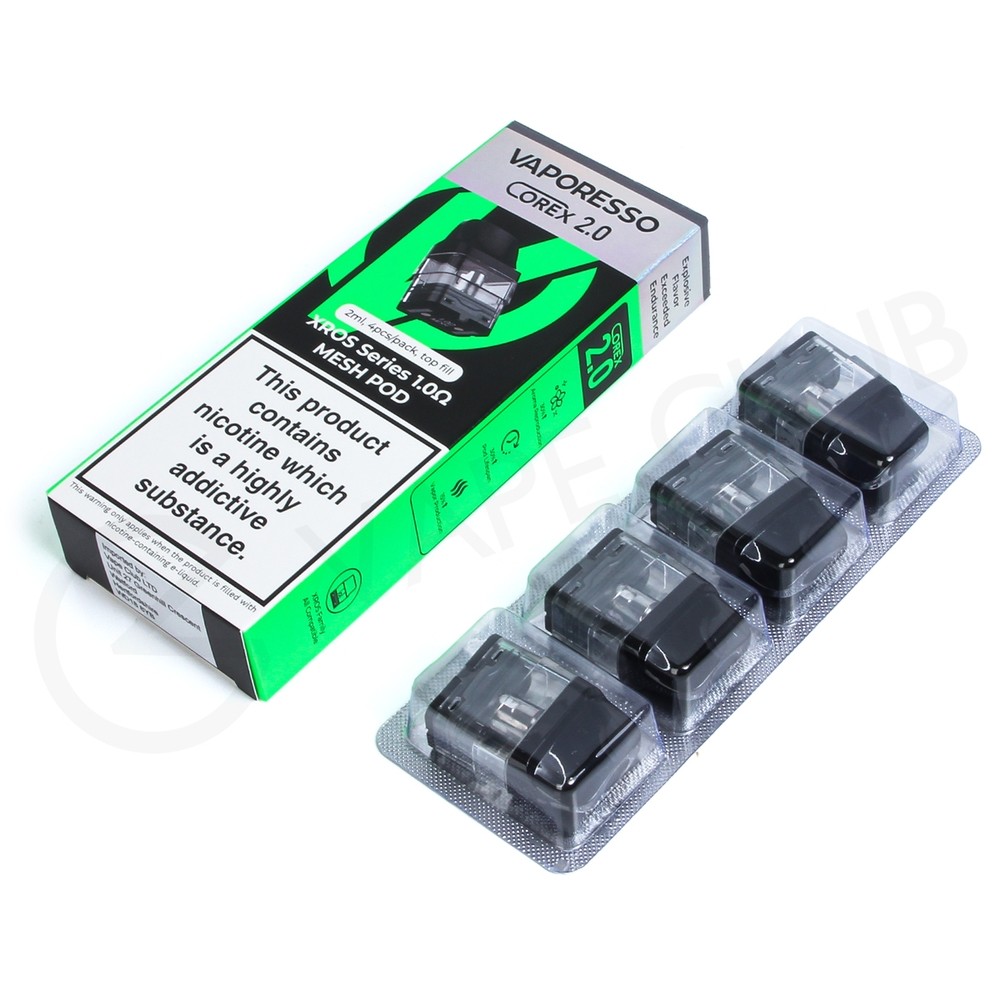 Vaporesso Xros Pods | Pack of Four | Mesh Coils