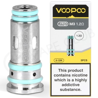 Voopoo ITO Coils | Pack of Five | Drag Q Compatible